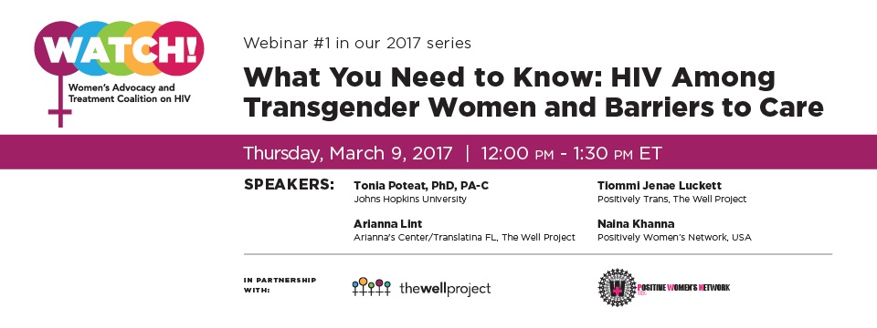 What You Need to Know: HIV Among Transgender Women and Barriers to Care ...