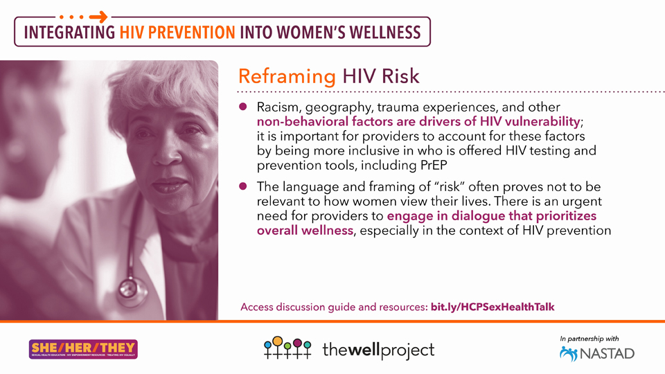 Providing for Women's Well-Being: A Sexual Health Conversation Guide for Clinicians | The Well ...